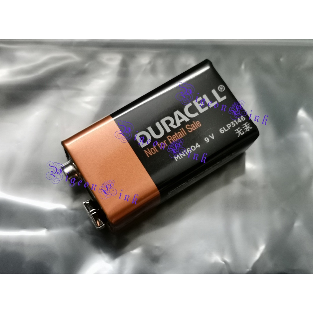 Duracell Battery 9V [ Coppertop ] PP3 电池 (1P) #ORIGINAL #SmartTag ...