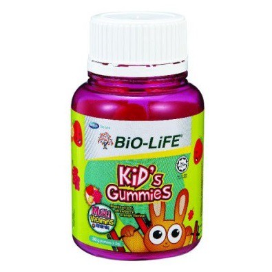 BIO-LIFE KIDS GUMMIES MULTIVITAMIN & MINERALS | Shopee Malaysia