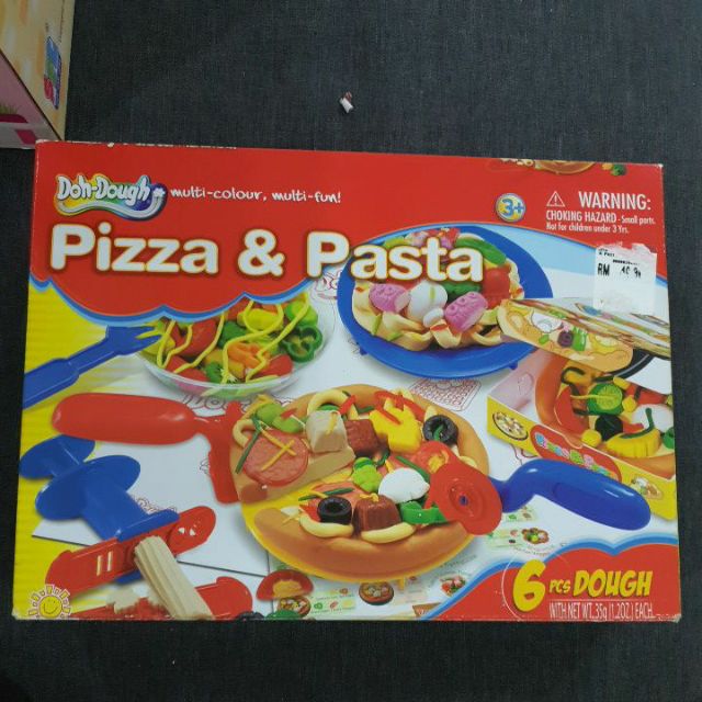 Doh-Dough Pizza n Pasta Playset | Shopee Malaysia