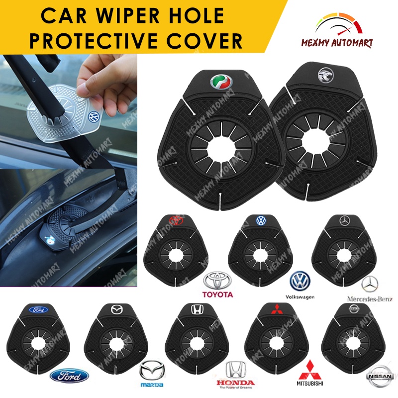 [1PC] Universal Car Wiper Cover Accessories Bodykit PROTON PERODUA ...