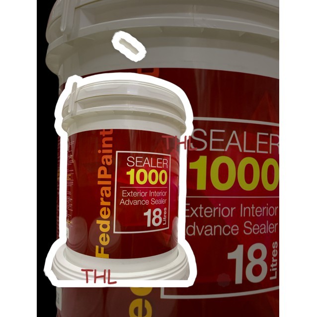 18L Federal Feltec 1000 WB Wall Sealer | Shopee Malaysia