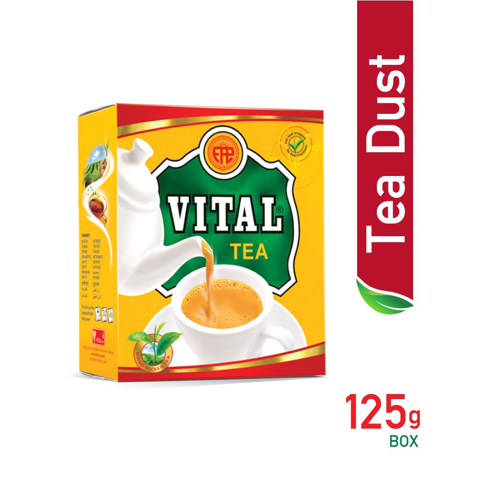 Vital Tea Hard Box 125g (Tea Dust) | Shopee Malaysia