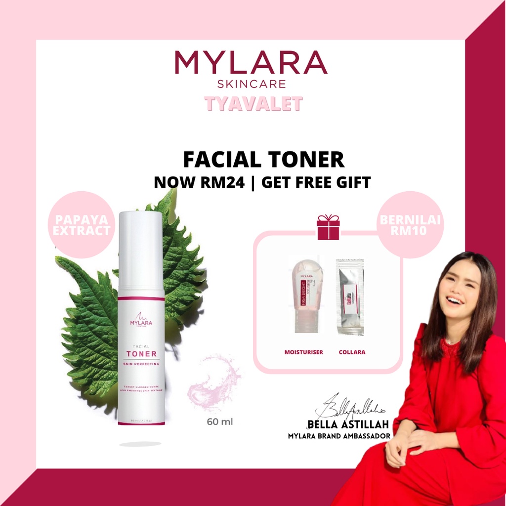 MYLARA SKINCARE Facial Toner Hydrating 60ml | Shopee Malaysia