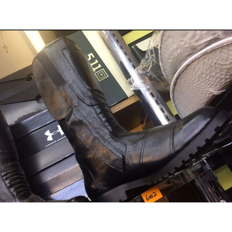 Traffic Boot tapak tebal 100% Leather 6002 | Shopee Malaysia