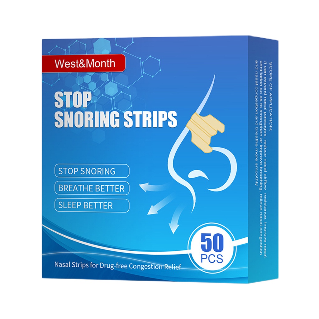 Plaster Patch Anti Snoring Nasal Medical Strip Breathe Right Anti Snore ...