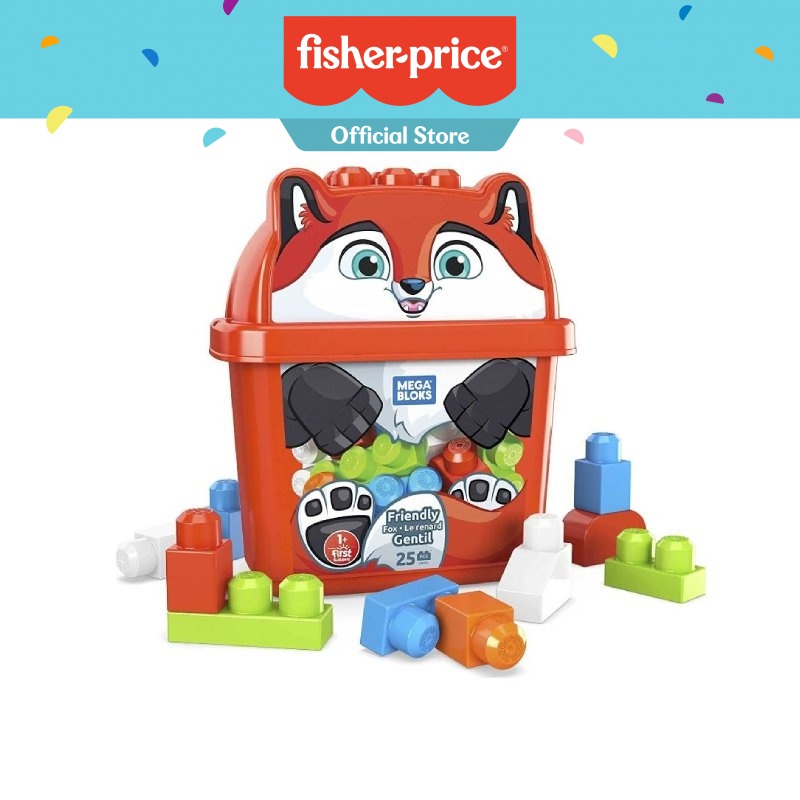 Mega Bloks Friendly Fox With 25 Blocks (GCT46) | Shopee Malaysia