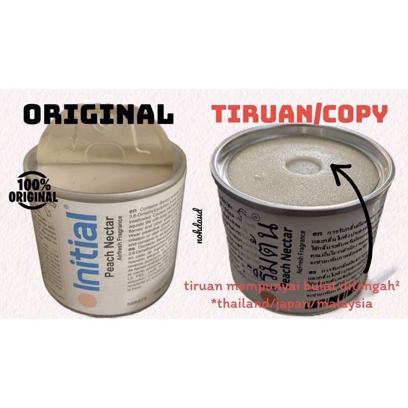 Initial peach nectar 100% original 100ml | Shopee Malaysia