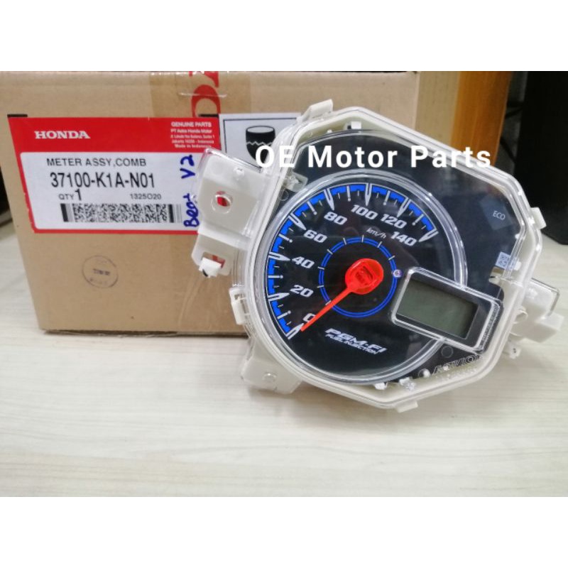 HONDA BEAT V2 METER ASSY ORIGINAL 37100-K1A-N01 | Shopee Malaysia