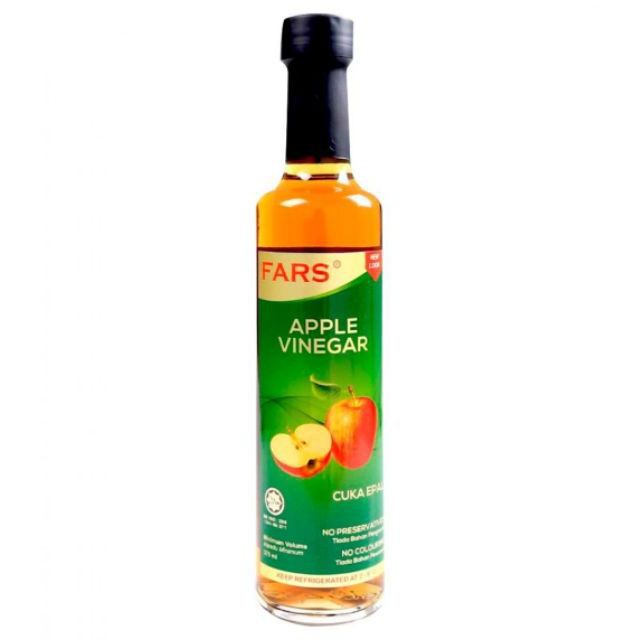 FARS Apple Vinegar 375ml Cidar / Cuka Buah Epal Cider cholesterol / flu ...