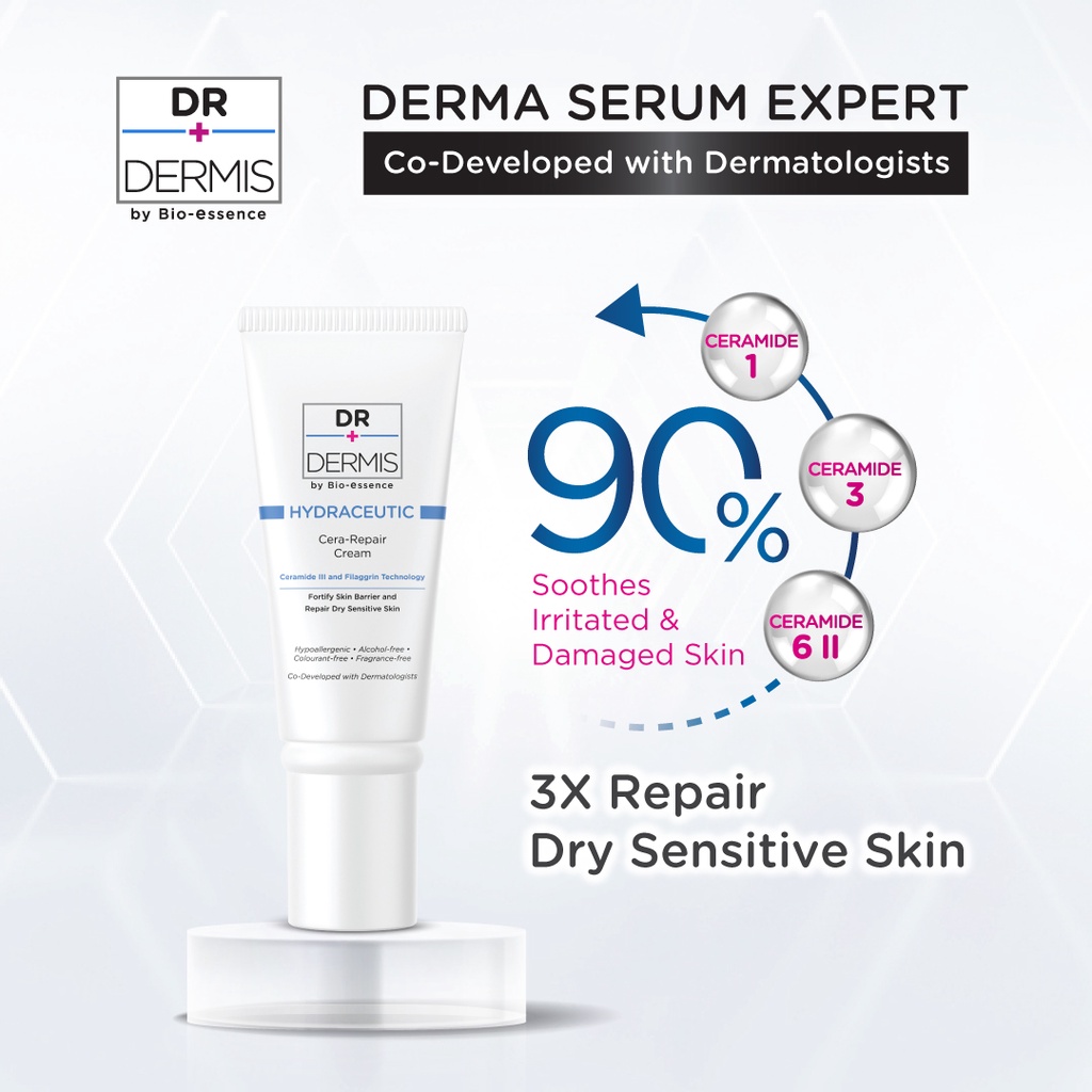 Dr. Dermis Hydraceutic Ceramide Repair Cream (45g) | Shopee Malaysia