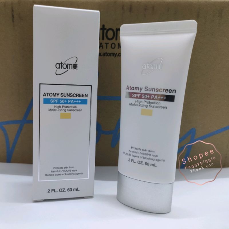 Atomy Sunscreen SunBlock Cream 60ml / SPF 50+ PA+++ | Shopee Malaysia