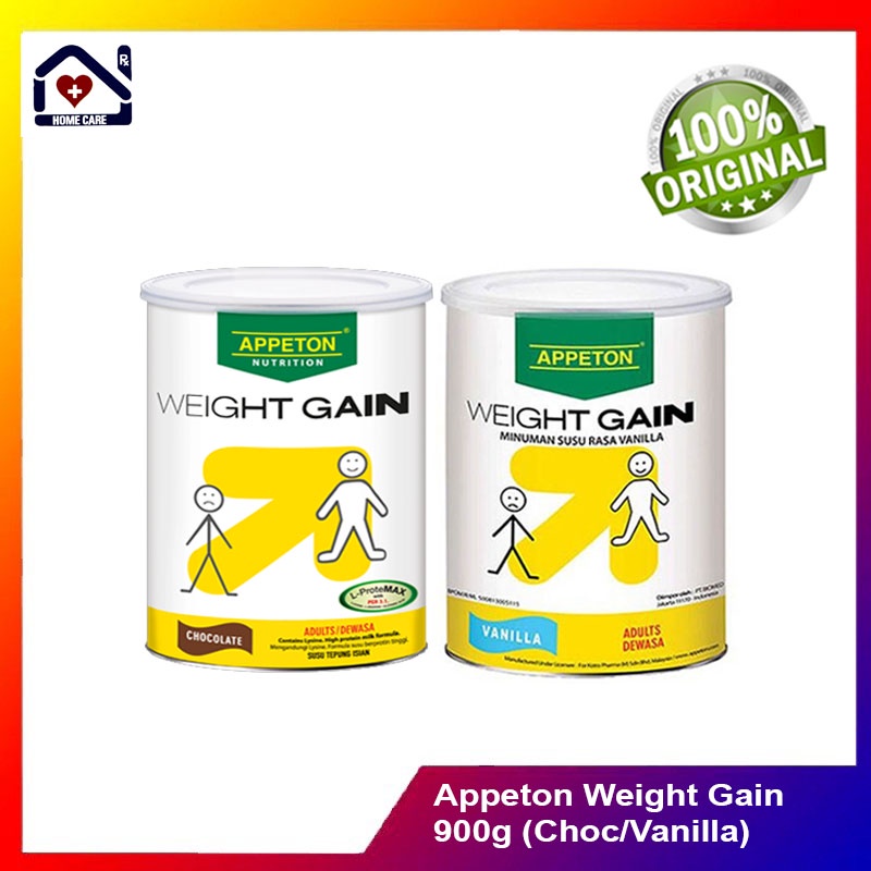 Appeton Weight Gain Adult 900g | Shopee Malaysia