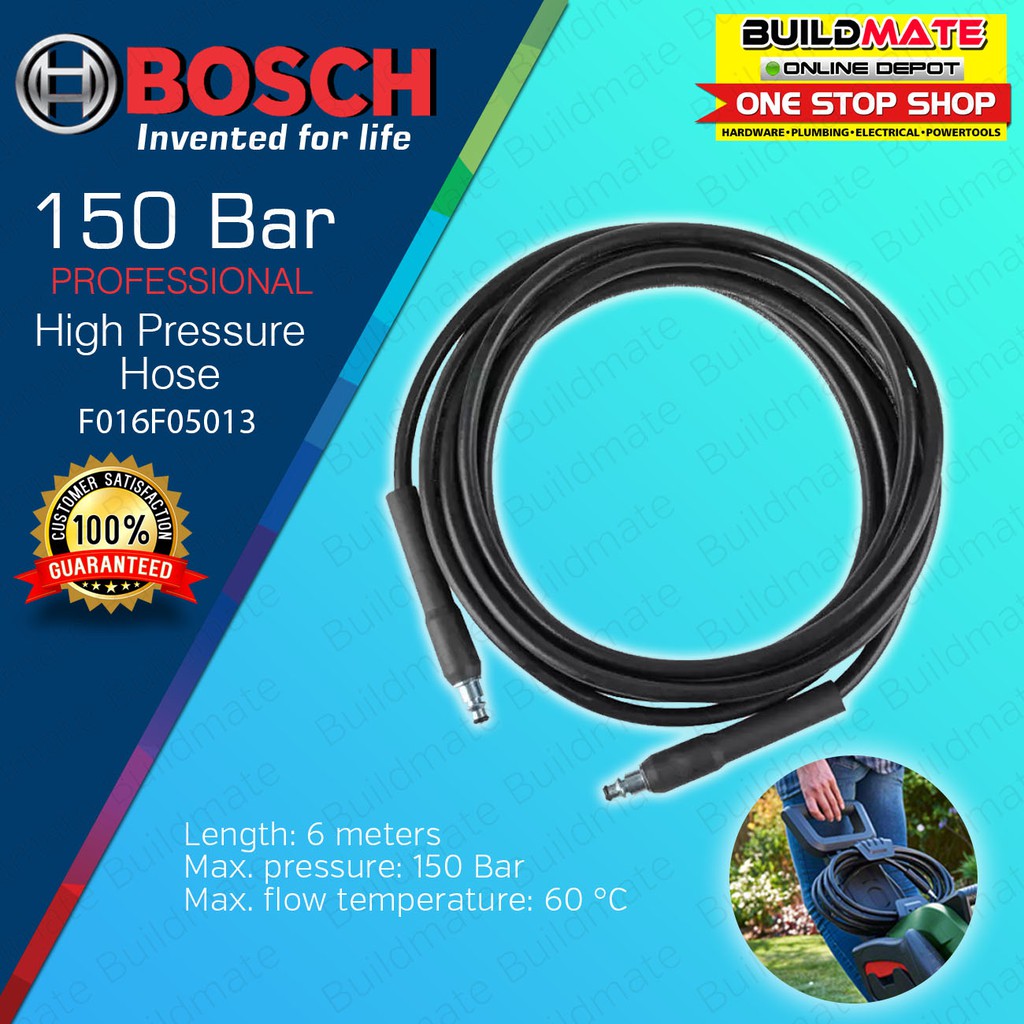BOSCH Professional Aquatak High Pressure Hose 150 bar 6m / AUTHENTIC ...