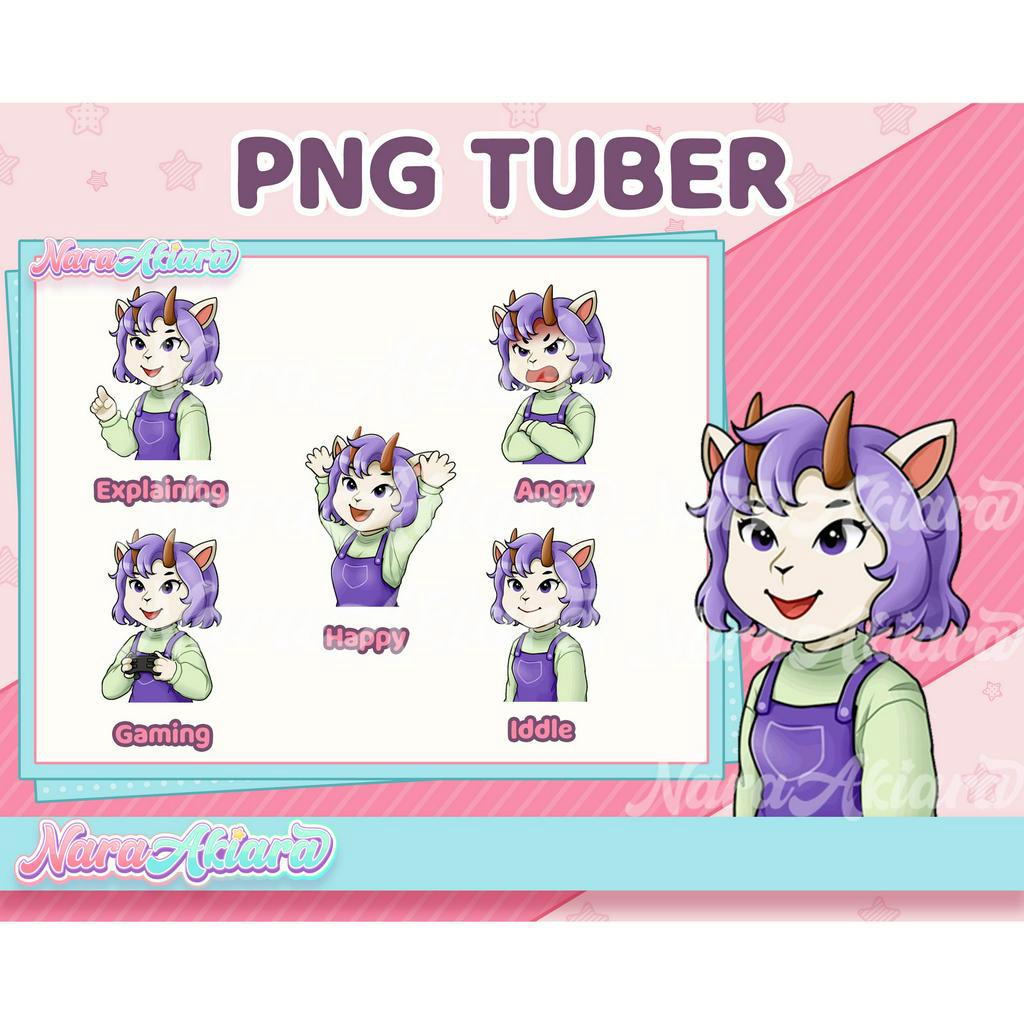 Png Tubers with Cute Characters: Make Your Streaming More Attractive ...