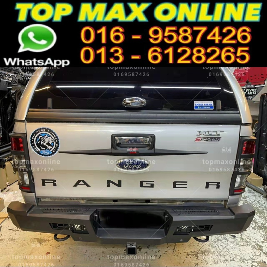 Ford Ranger Force OP2 Rear Bull Bar | Shopee Malaysia