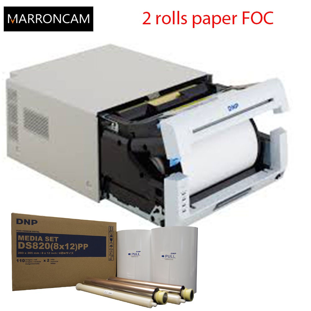 DNP DS 820 PRINTER (8X10, 8X12 OR A4 WIDER SIZE PAPER) | Shopee Malaysia
