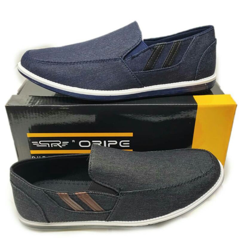 Men Casual Lifestyle Loafers Shoes/Kasut Casual Loafers Lelaki | Shopee ...