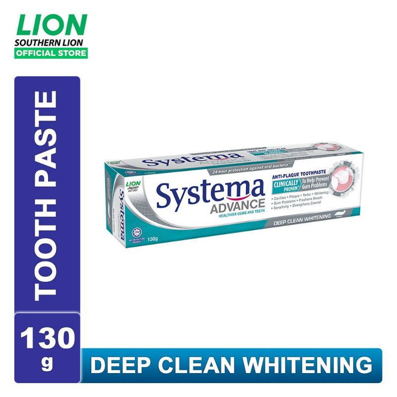 SYSTEMA Advance Toothpaste LION Japan - Extreme Clean Breath 130gm (1 ...