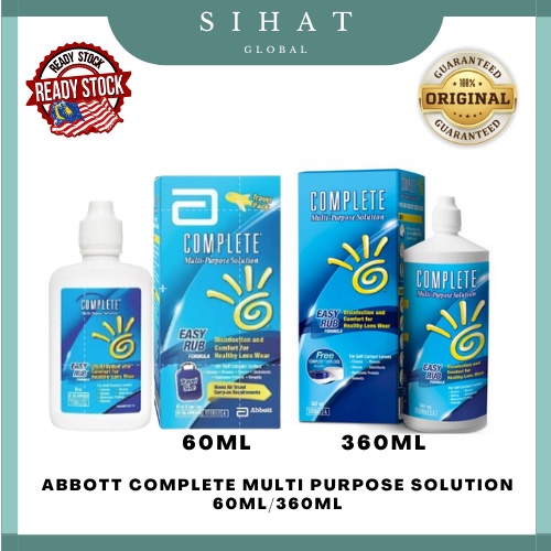 Abbott Complete Multi Purpose Solution 60ml/360ml | Shopee Malaysia
