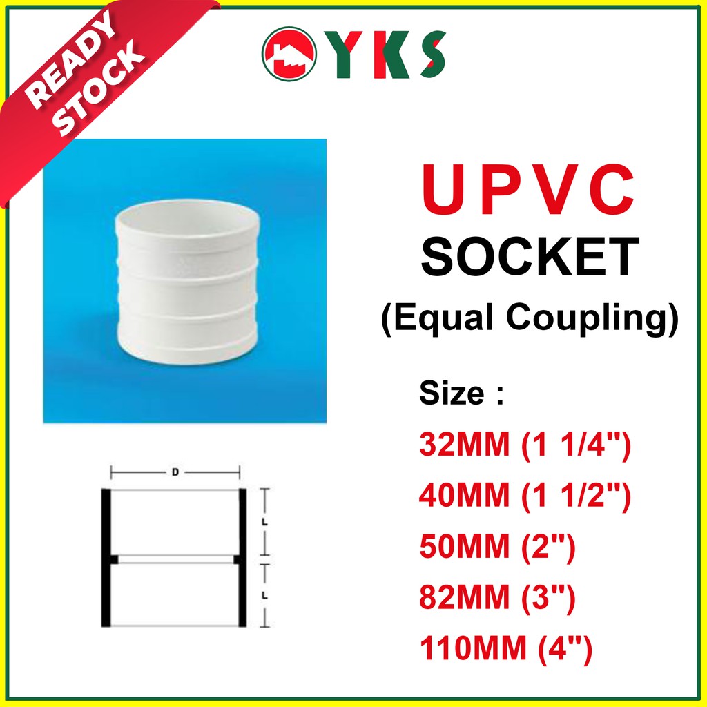 UPVC SOCKET - Pipe & Fittings System | Shopee Malaysia