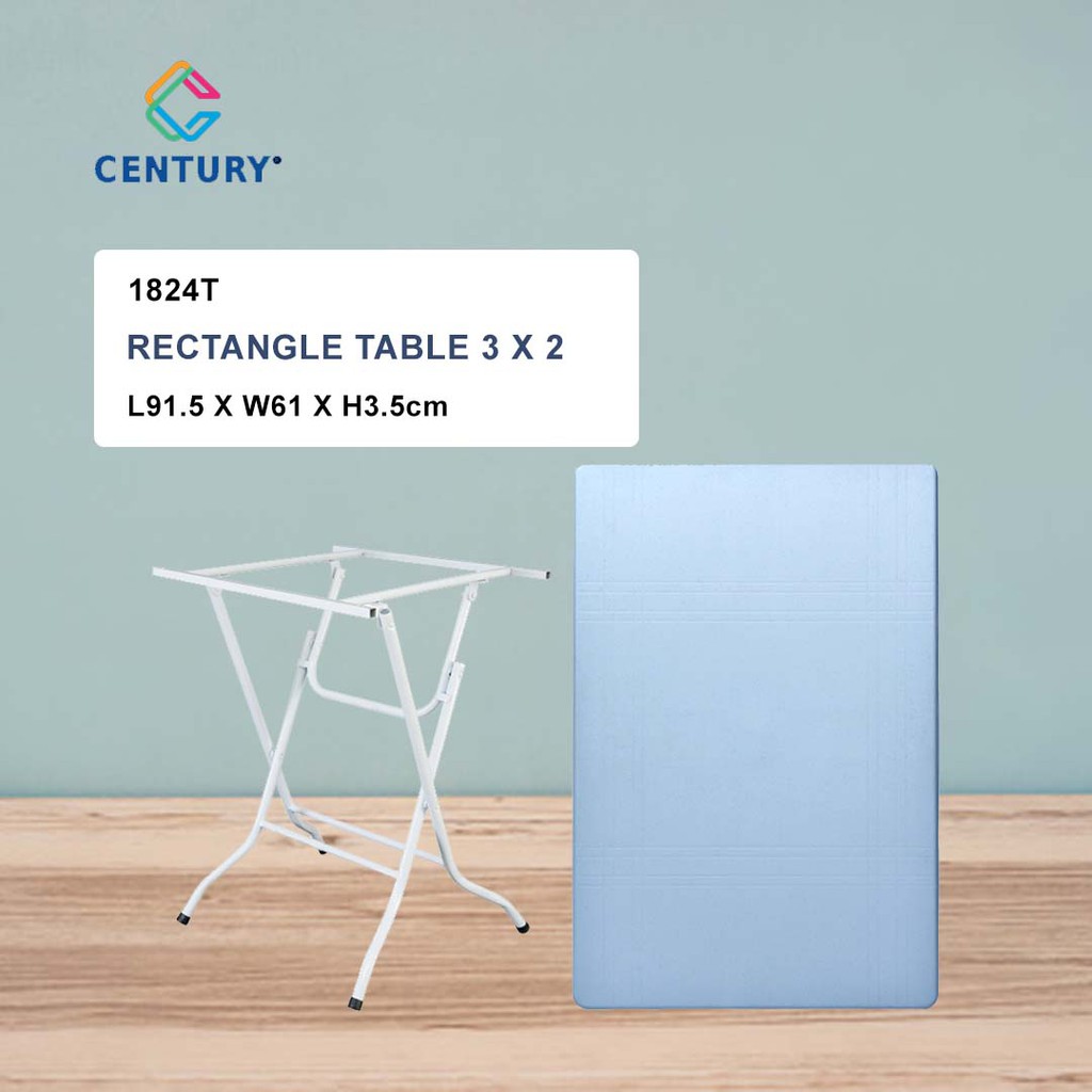 Century Rectangle Table 3x2 (1824T) | Shopee Malaysia