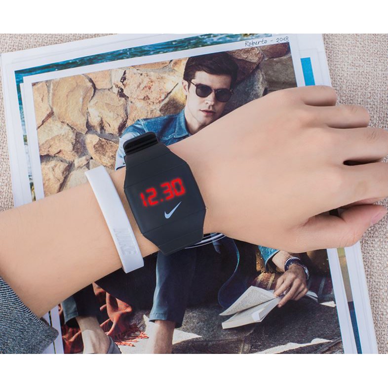 🖤NIKE LED Watch - Black Sport Watch | Shopee Malaysia