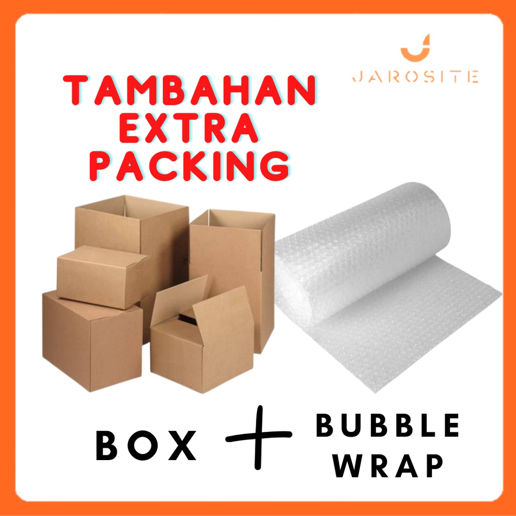 Extra Packaging Box And Additional Bubble Wrap packing | Shopee Malaysia