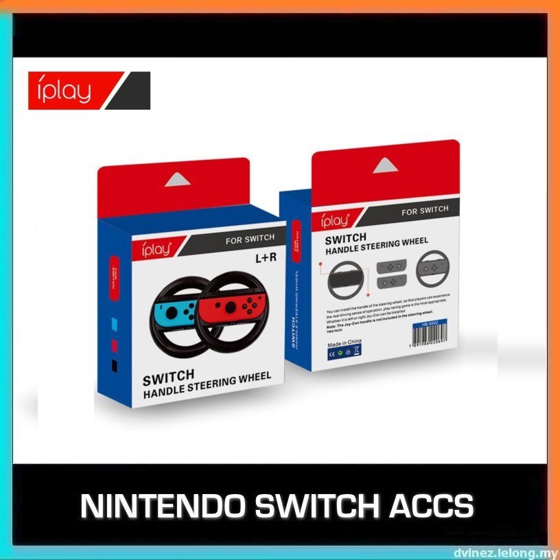 Nintendo Switch 2 | Switch | OLED Iplay Joy-Con Steering Wheel Controller Racing Gaming Joycon ...