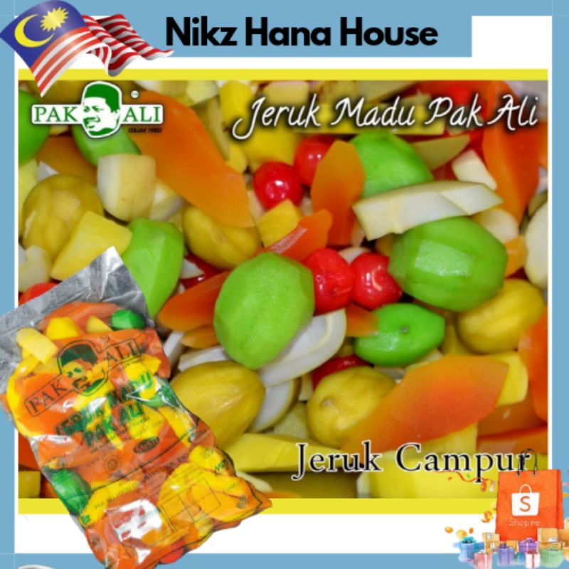 Jeruk Campur Madu Pak Ali Original Penang 1kg (Jeruk Dari Kilang ...