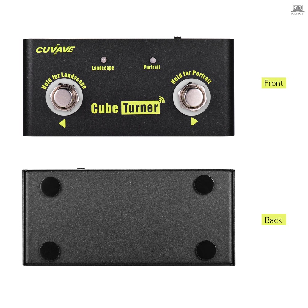HOT CUVAVE Cube Turner Wireless Page Turner Pedal Built-in Battery ...