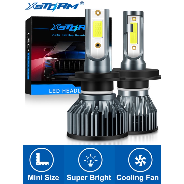 2PCS Car LED Headlight H1 H4 H7 LED Bulb H8 H11 9005 HB3 9006 HB4 9004 HB1 9007 HB5 H13 Led ...