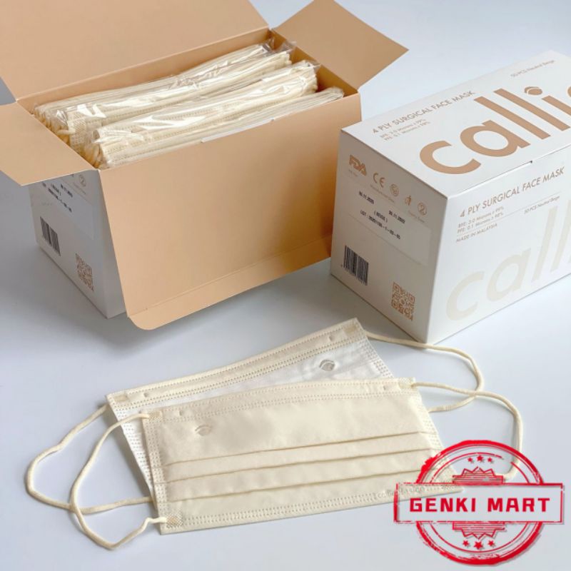 CALLIE 4 PLY SURGICAL DISPOSABLE FACE MASK (ADULT / XS EDITION - KIDS ...