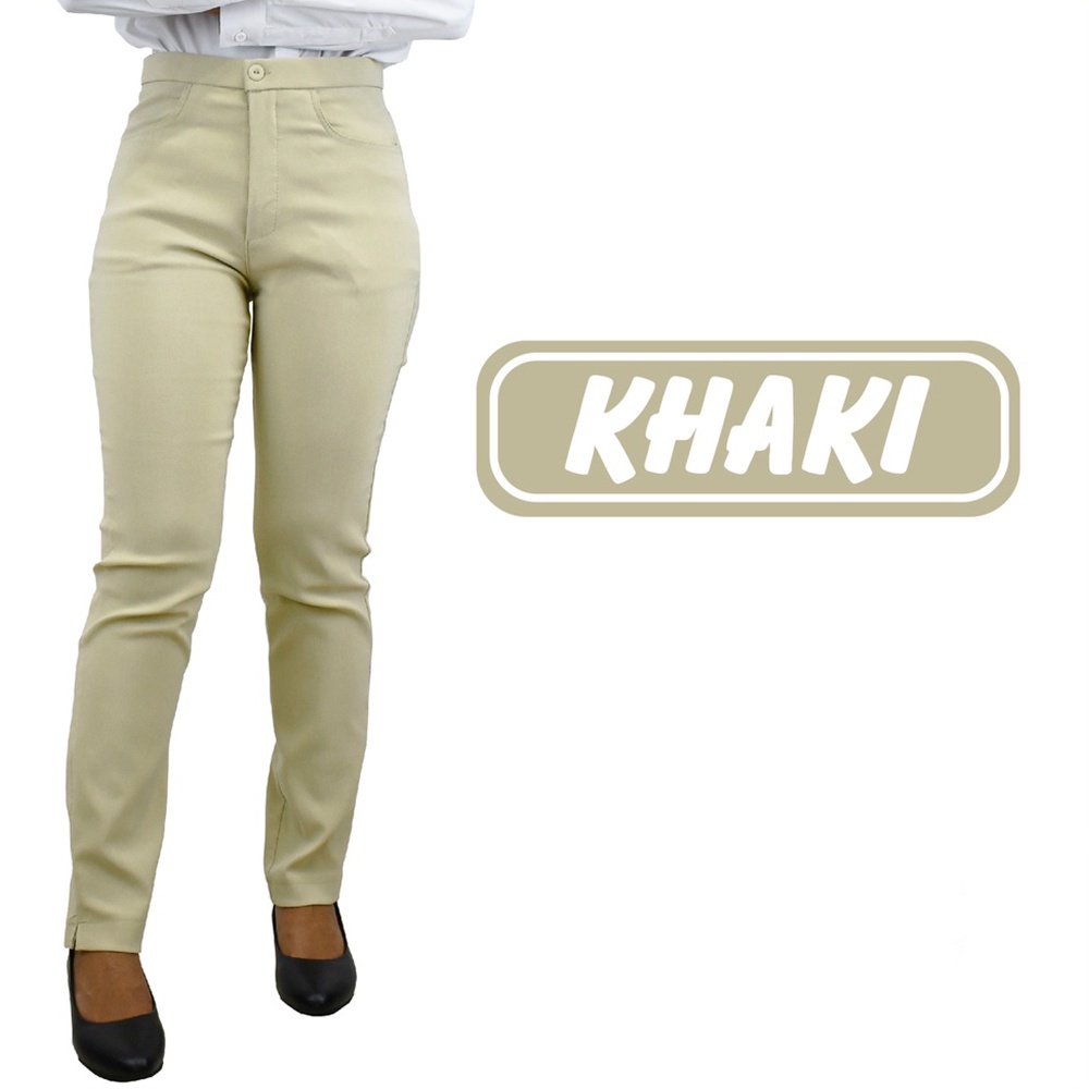 DORI Women Straight Cut Slack Pants Urban Design Seluar Kerja Wanita ...