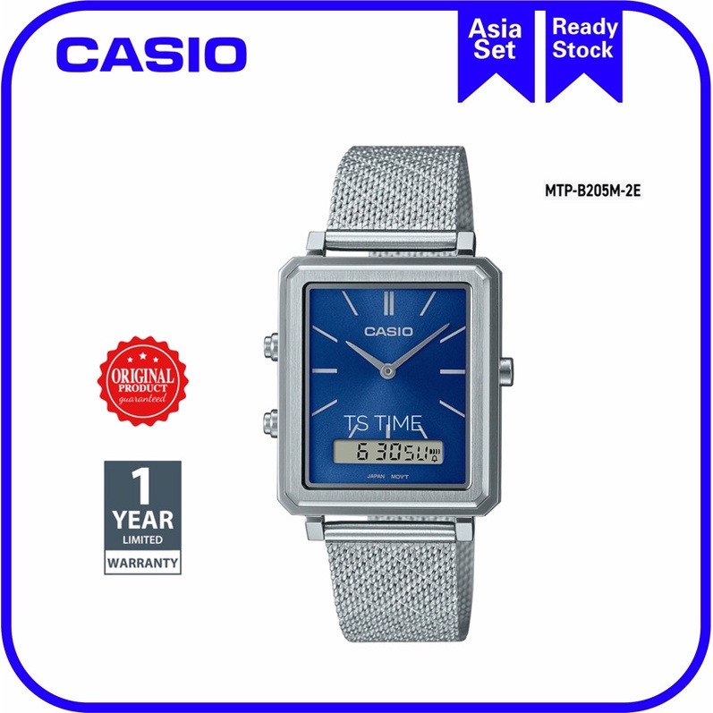 CASIO Analog-Digital Combination MTP-B205M-7 MTP-B205M-3 MTP-B205M-1 ...