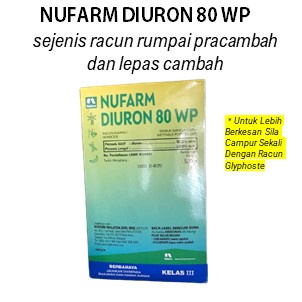 NUFARM DIURON 80WP 500GM /Rumput Sambau Serbuk Racun Rumput Rumpai ...