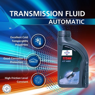 Titan ATF 4400 Automatic Transmission Fluid 1L Fully Synthetic Gear Oil ATF D3 Good Anti Wear ...