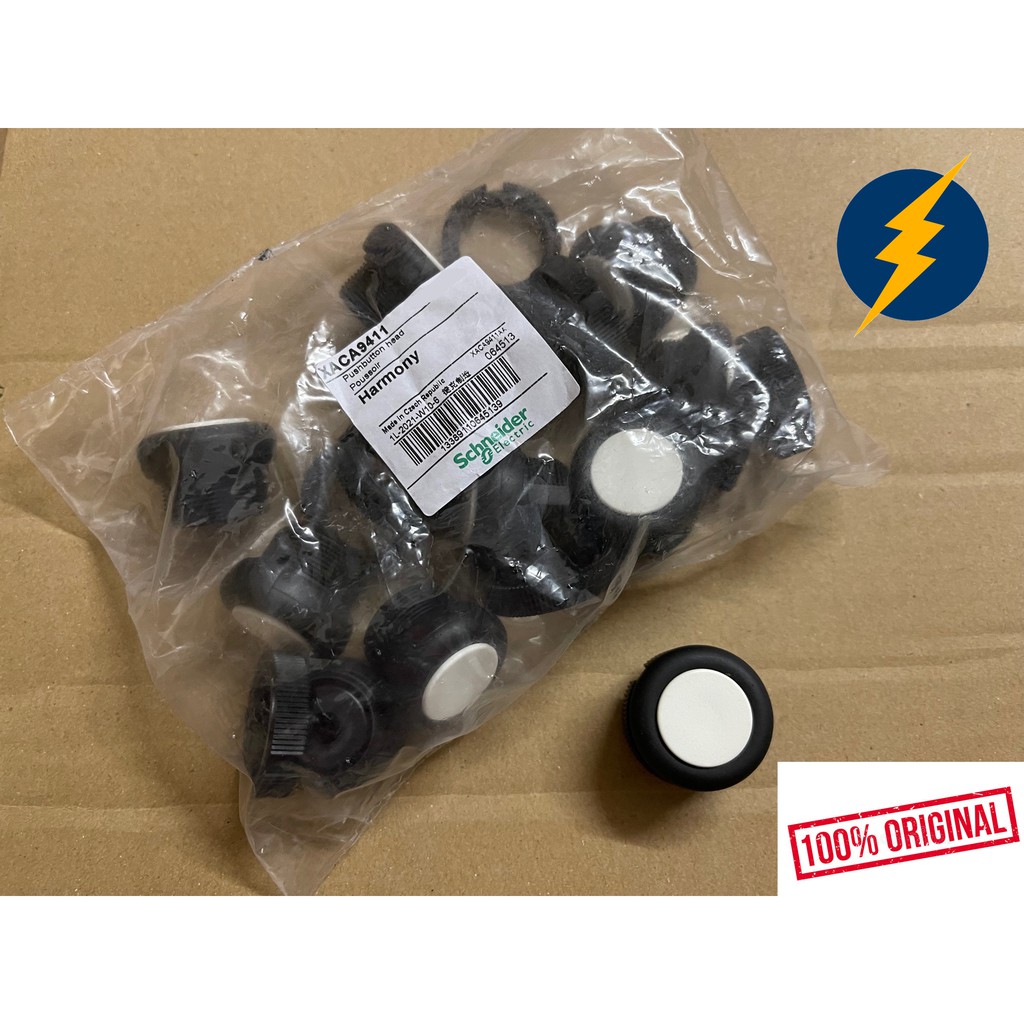 Schneider XACA9411 (1 unit ) Harmony XAC, Push button head, plastic ...