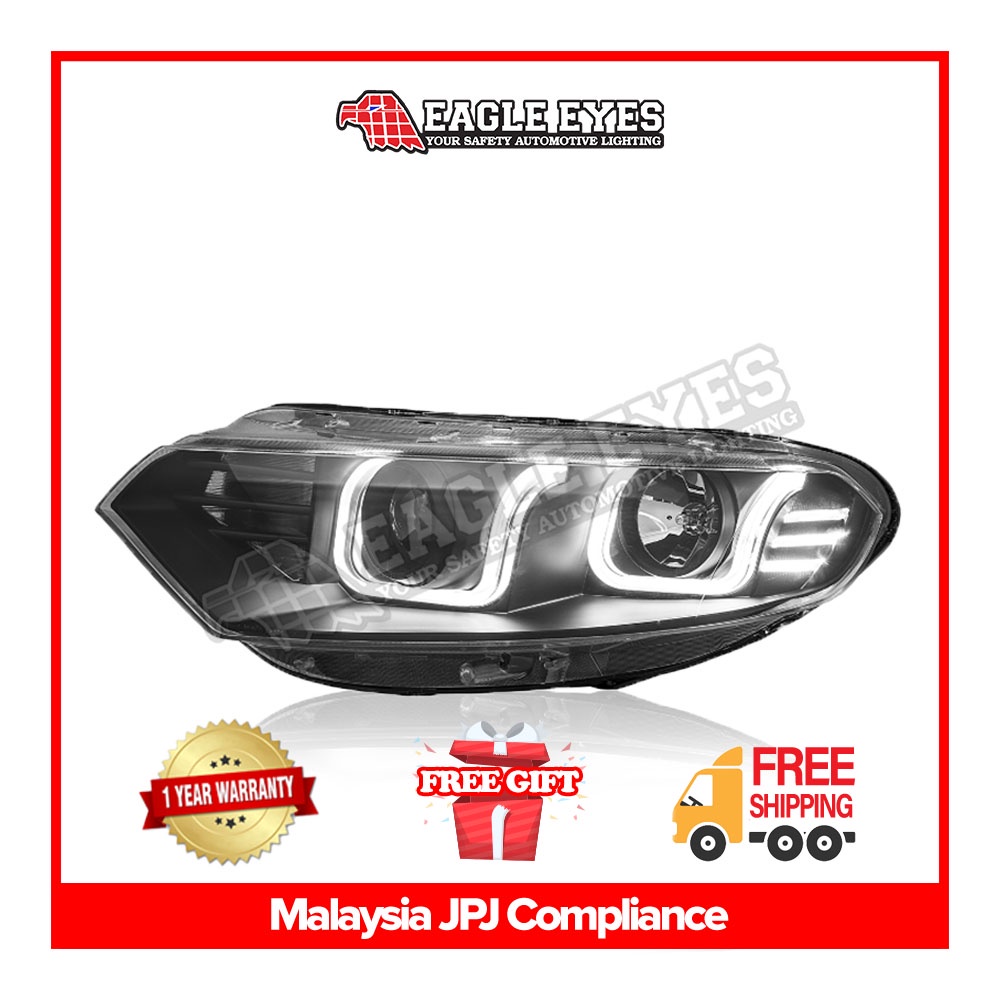 FORD ECO SPORT 2012-2015 PROJECTOR LED U-CONCEPT HEADLAMP LAMPU DEPAN ...