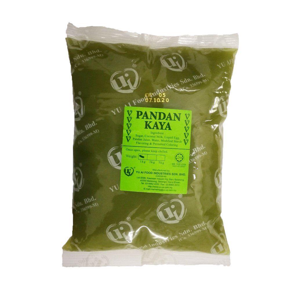 YU AI ORIGINAL KAYA/PANDAN KAYA 1KG (HALAL) | Shopee Malaysia