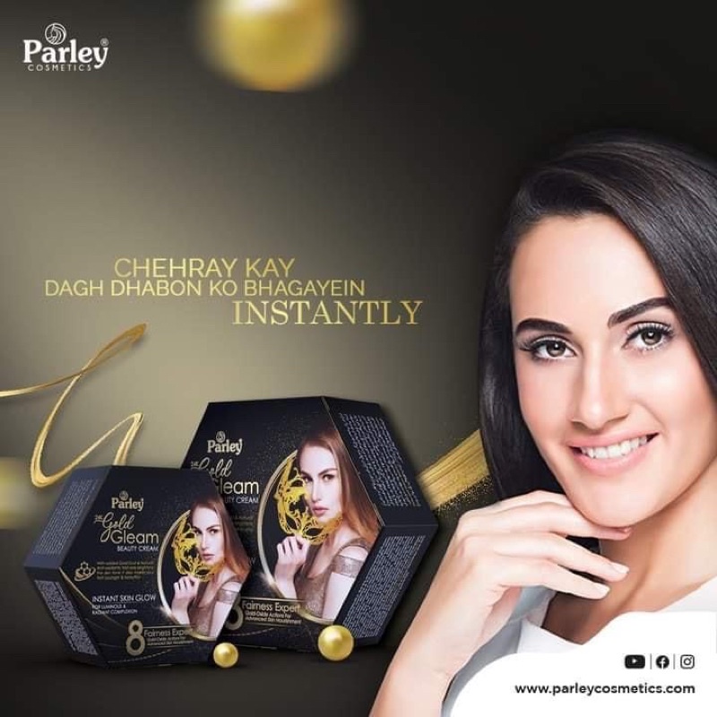 Parley 24k Gold Gleam Cream Readystock 💯 Original | Shopee Malaysia