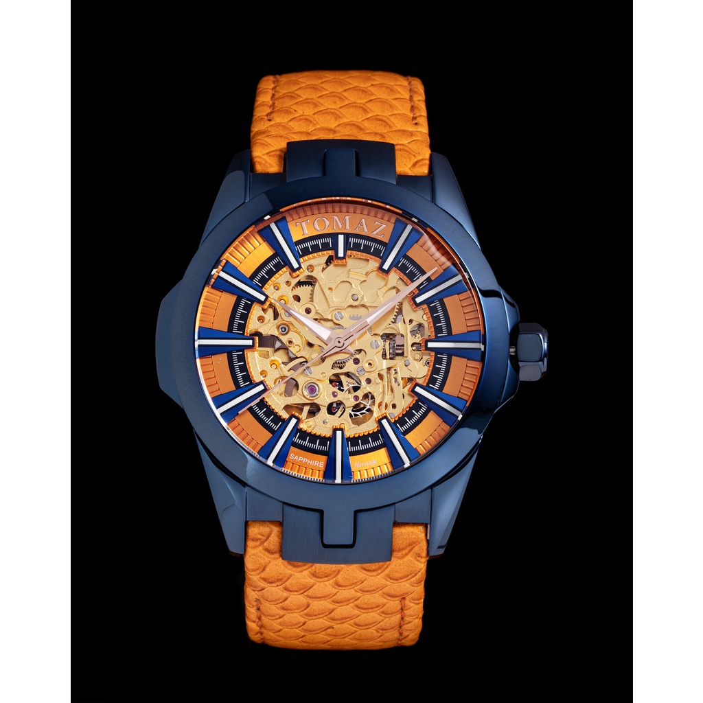 TOMAZ SKELETON TW003B-D1 (Orange/Black) | Shopee Malaysia