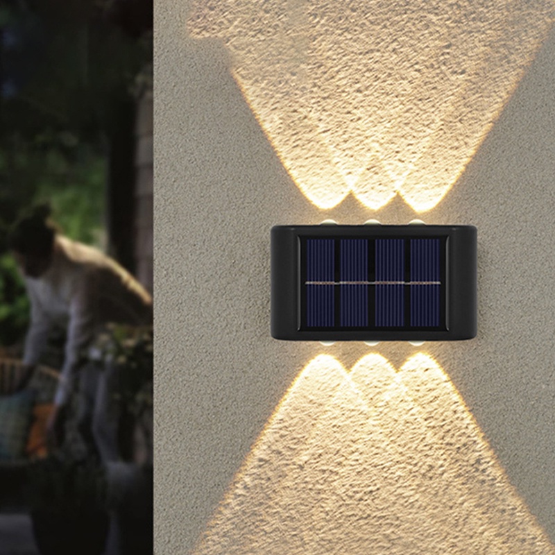Solar Wall Light Outdoor Waterproof Balcony Wall Lights Courtyard ...