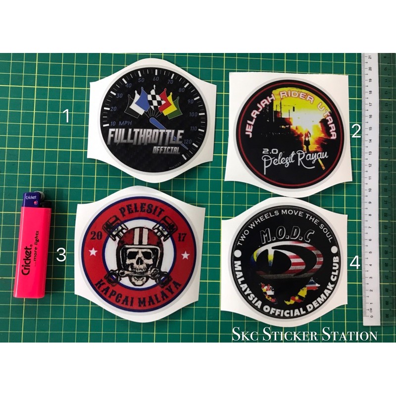 Sticker Konvoi Design Printing & laminate & Diecut #konvoi #full # ...