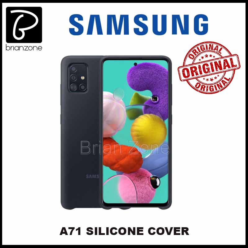 [SME Warranty Product] Samsung Galaxy A71 Silicone Cover Case | Shopee ...