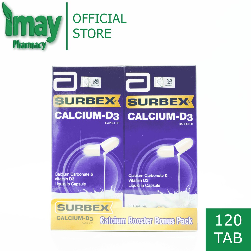 ABBOTT SURBEX CALCIUM D3 | Shopee Malaysia