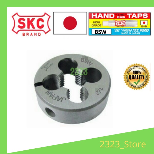100% ORIGINAL MADE IN JAPAN 1/16" ~ 1" BSW SKC ROUND DIES ( INCH SIZE ) | Shopee Malaysia