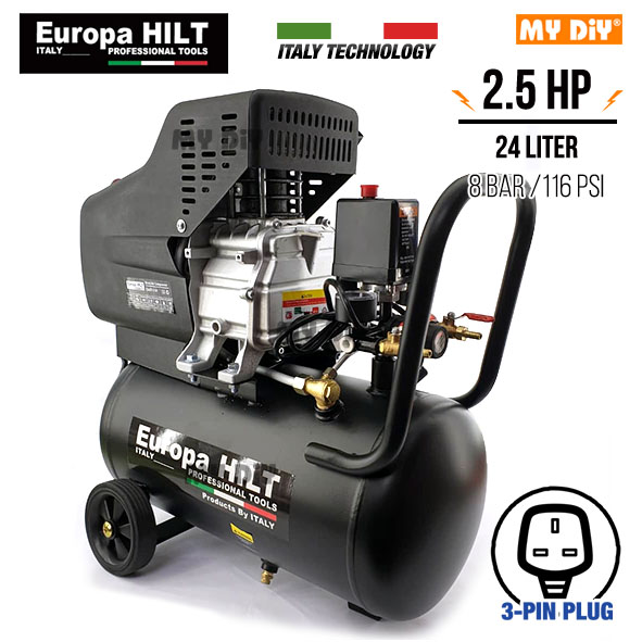 MYDIYHOMEDEPOT - Europa Hilt Air Compressor 2.5hp 24L Tank | Shopee Malaysia