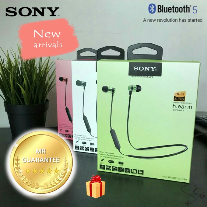 SONY Sport Wireless Earphone (OTE80) with 🎁 | Shopee Malaysia