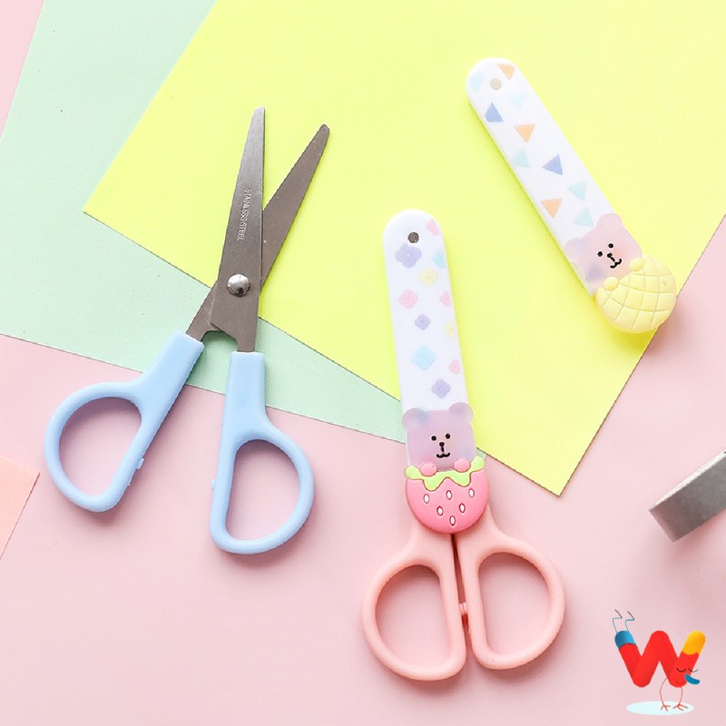 Student Safety Scissors Cartoon Safety Manual DIY Scissors ...