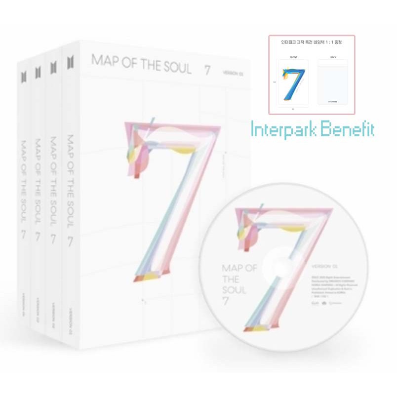 Interpark BTS Bangtan Album MAP OF THE SOUL 7 Gift | Shopee Malaysia